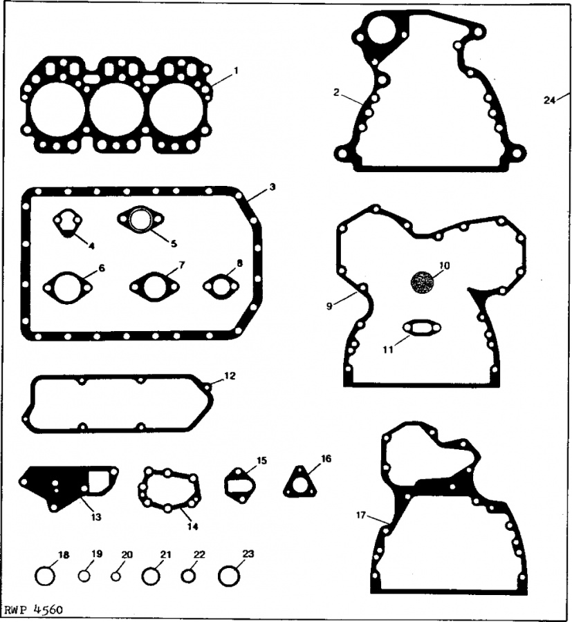 RE38570 KIT EMPACADURAS COMPLETO - Gepsa