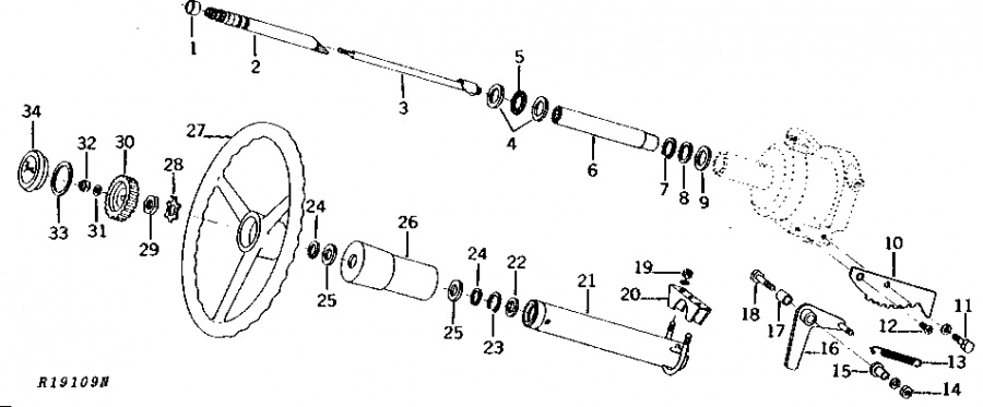 R50875 BOCINA COLUMNA DIRECCIÃ“N FIG. 1 - Gepsa